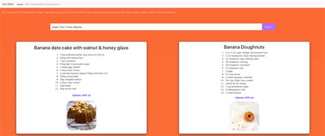 GitHub Almadam React Recipe Website Website Using ReactJS And Edamam API To Get Recipes