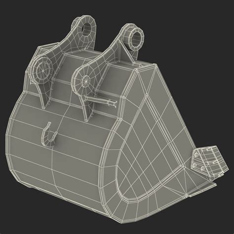 Excavator Bucket 3d Model 29 Ma 3ds Obj C4d Max Gltf Usdz
