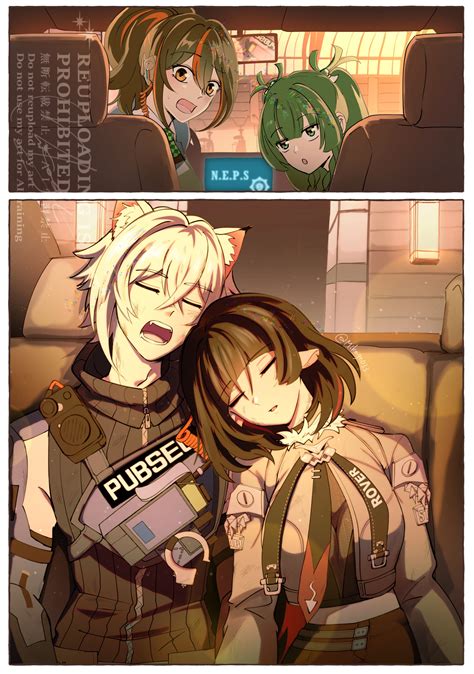 Jane Doe Zhu Yuan Qingyi And Seth Lowell Zenless Zone Zero Drawn