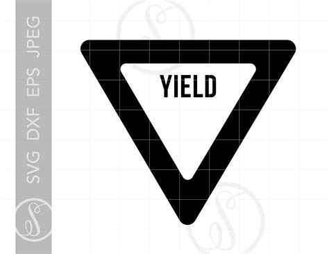 Blank Yield Sign Template