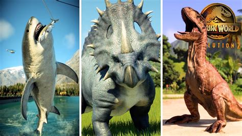 🦖 All 122 Dinosaurs Jurassic World Evolution 2 4k Youtube