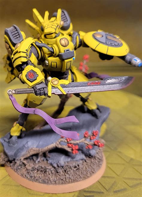 Custom Scheme Commander Farsight Done Rwarhammer40k