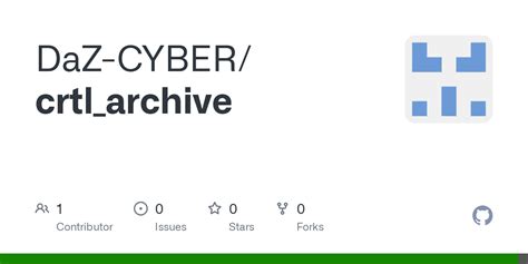 Github Daz Cybercrtlarchive