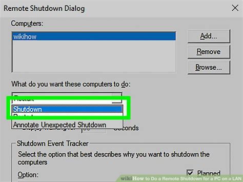 How To Do A Remote Shutdown For A Pc On A Lan With Pictures