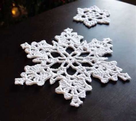 Simple And Beautiful Snowflake Knitting Pattern