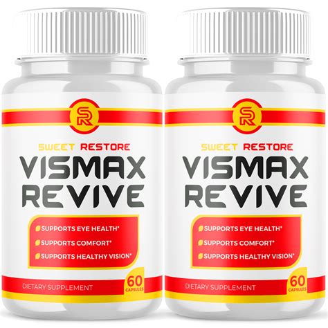 Vismax Revive Vision Care Pills Advanced Formula Eye Health Supplement
