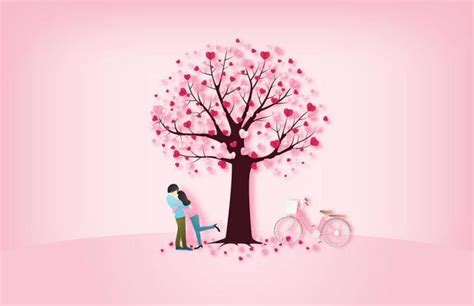 Love Tree Vector Art Icons And Graphics For Free Download