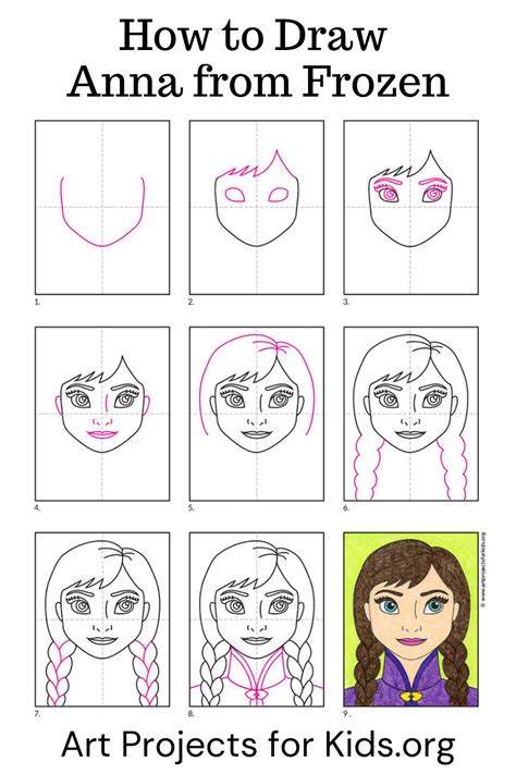 Easy How To Draw Elsa Tutorial And Elsa Coloring Page Artofit