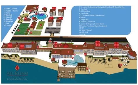 Omni La Costa Resort Map Most Up To Date All Maps