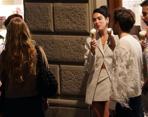 Dua Lipa Out For Ice Cream In Florence 05302022 Hawtcelebs