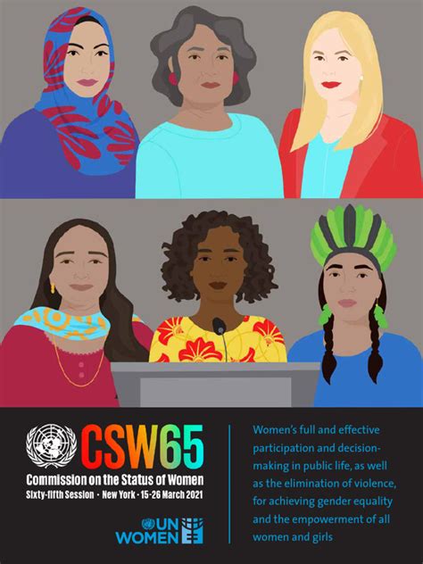 Unwomencsw65 Brochure En Pdf Gender Equality Gender Studies