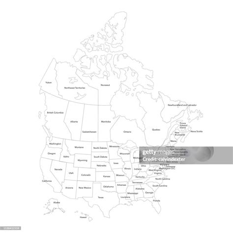 Printable Outline Map Of Us