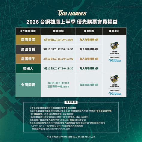 Tsg Hawks 官方售票網 台鋼雄鷹主場賽事購票