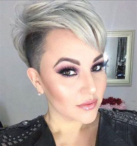 Стрижки с выбритым виском 30 стильных идей