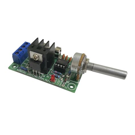 5a 12vdc Pwm Motor Speed Controller Kit Jaycar Australia