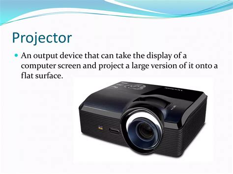 Input And Output Devices Pptx