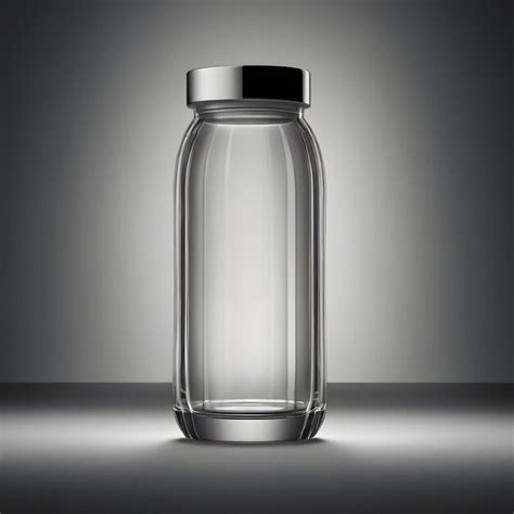 Clear Drink Container Premium Ai Generated Image