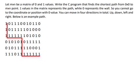 Solved Let Mxn Be A Matrix Of And Values Write The C Chegg