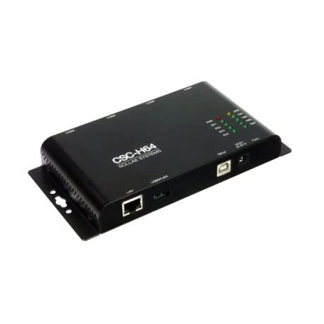 CSC H64 4 Puertos Serie a Ethernet y WiFi EtherPower México