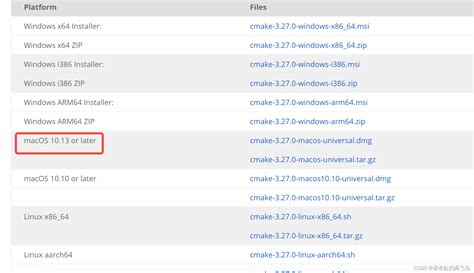 Mac配置cmakemac Cmake Csdn博客