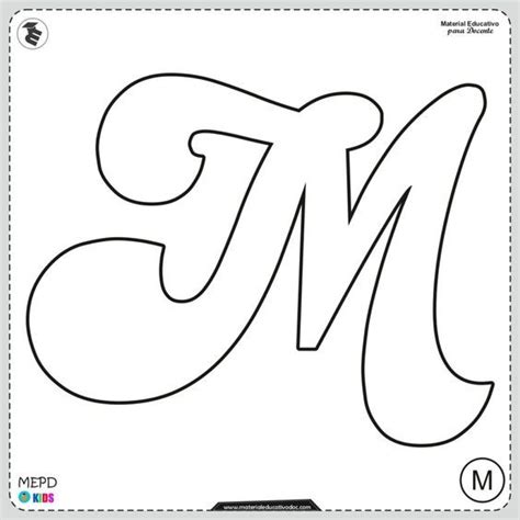 Moldes De Letras Para Decorar Ambientes Educativos Moldes De Letras