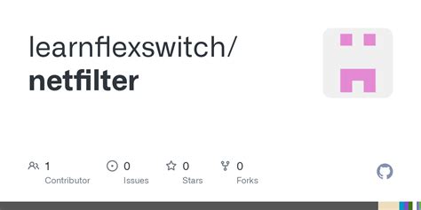 Github Learnflexswitchnetfilter