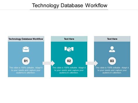 technology database workflow ppt powerpoint presentation summary