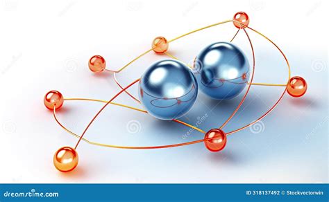 Bonding Atom Illustration Stock Illustration Illustration Of Covalent