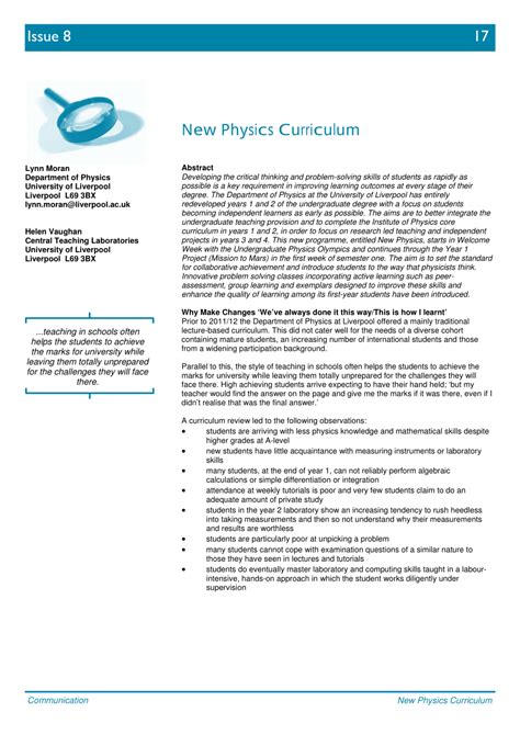 PDF New Physics Curriculum