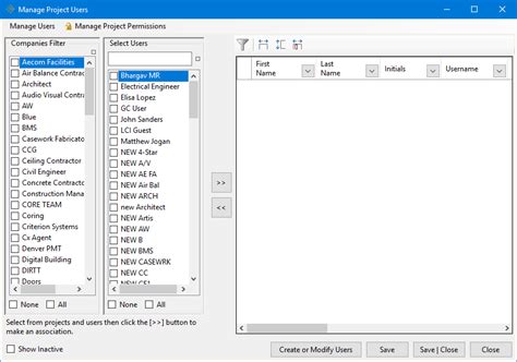 Adding Users To Projects