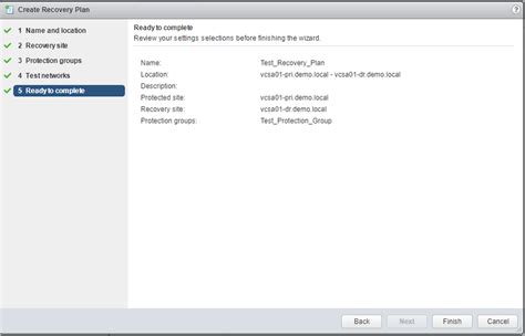 vmware site recovery manager srm 6 5 part 12 create recovery plan