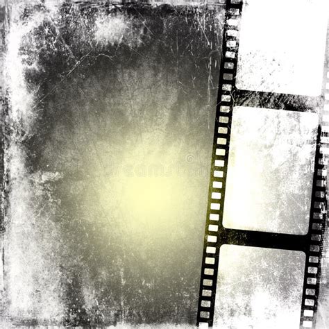 Vintage Film Strip Background Stock Illustration Illustration Of