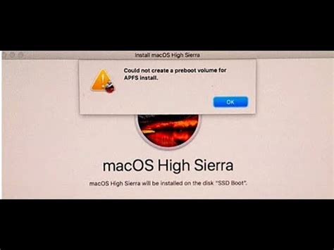 Macos Could Not Create Preboot Volume For Apfs Install Appowerup