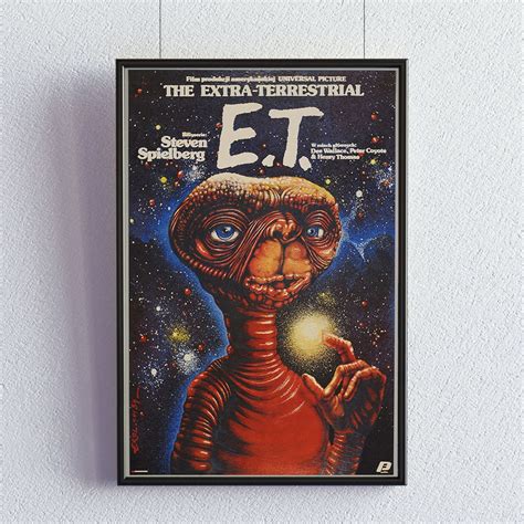 Et The Extra Terrestrial Movie Poster Movie Poster 2024 High Quality