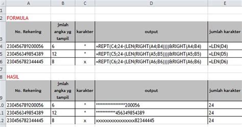 Memanipulasi Teks Dgn Fungsi String Pada Excel Catatan Native
