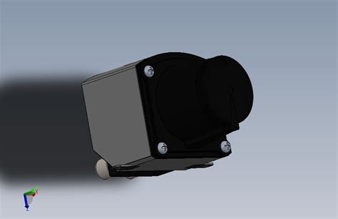 激光测距仪solidworks 2016模型图纸下载 懒石网