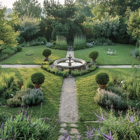 12h Italian Garden With A Conversation Pit Formal Arrangement Very