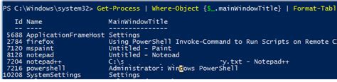 What Is Powershell Starting Windows Process Velan