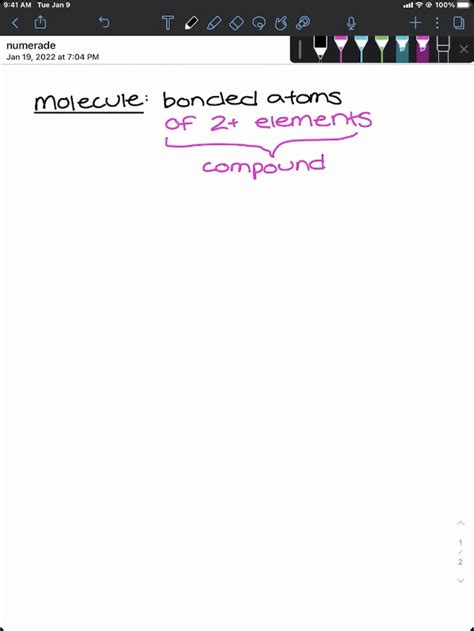 Solved Explain The Statement All Compounds Are Composed Of Molecules