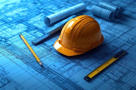 Construction Safety And Planning Premium AI Generated Image