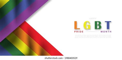 플래그가 있는 Lgbt 히스토리 월별 벡터 스톡 벡터로열티 프리 1980403529 Shutterstock
