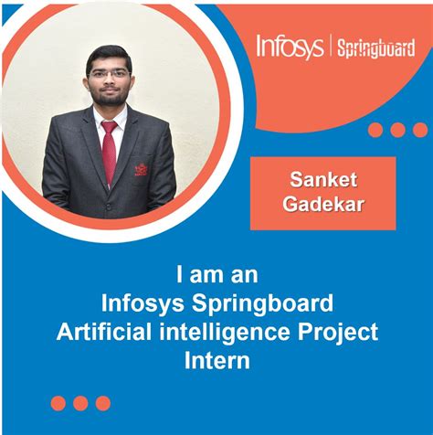 Internship Infosysspringboard Learningandgrowth Infosys Sanket
