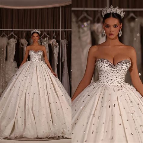 Crystal Beaded Wedding Dresses 60 Photos