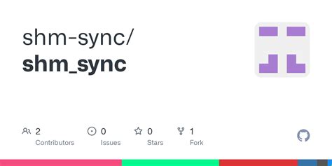 github shm sync shm sync