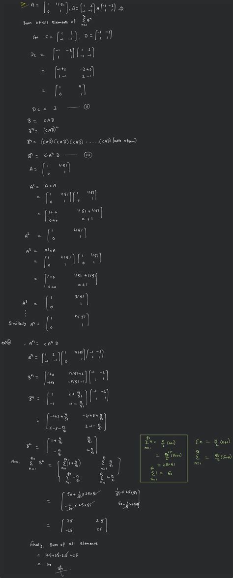 Topic 1 Order Of Matrices Types Of Matric Subtraction Of Matrices Scal