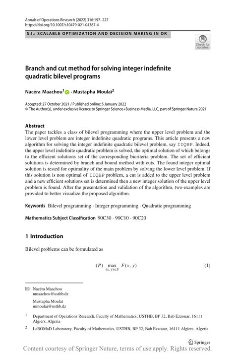 Branch And Cut Method For Solving Integer Indefinite Quadratic Bilevel