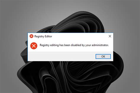 Fix Registry Editing Has Been Disabled By Your Administrator
