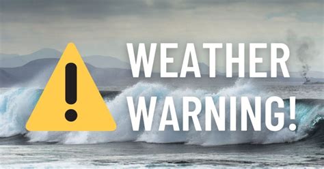 Wind And Coastal Warnings From Today