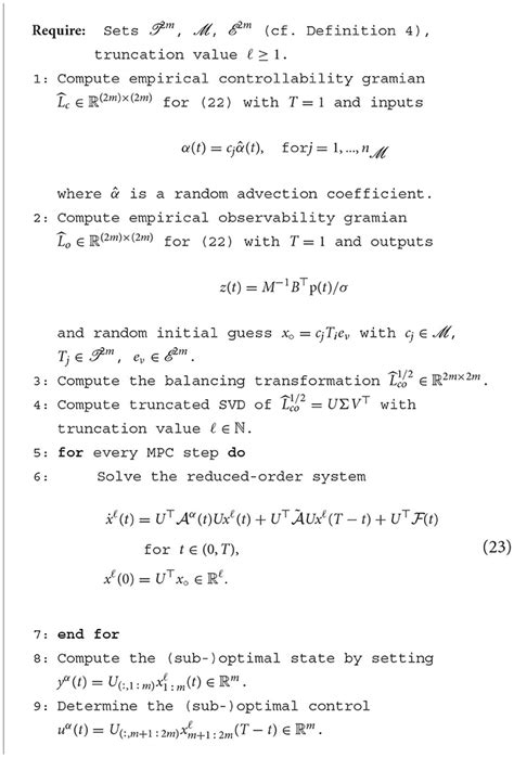 Frontiers Model Order Reduction For Optimality Systems Through Empirical Gramians