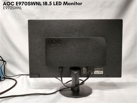 AOC E970SWNL 18 5 LED Monitor Computers Tech Parts Accessories Monitor Screens On Carousell